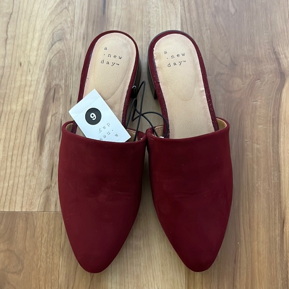 a new day | Shoes | Nwt Maroon Slides | Poshmark